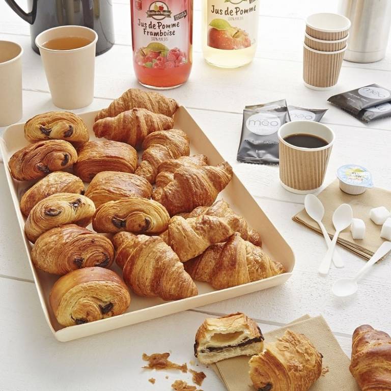 Plateau de viennoiseries - La Grappe Toquée